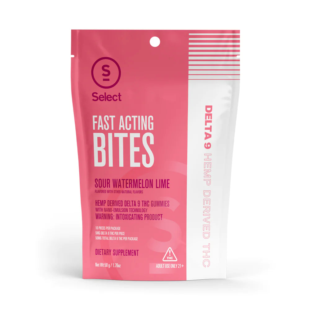 Select Fast-Acting Delta-9 Bites – CBDFarmacy